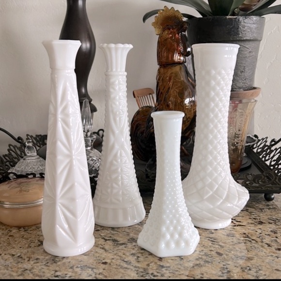 Anchor Hocking | Accents | 4 Vtg 6s Anchor Hocking Hoosier Randall Eo ...